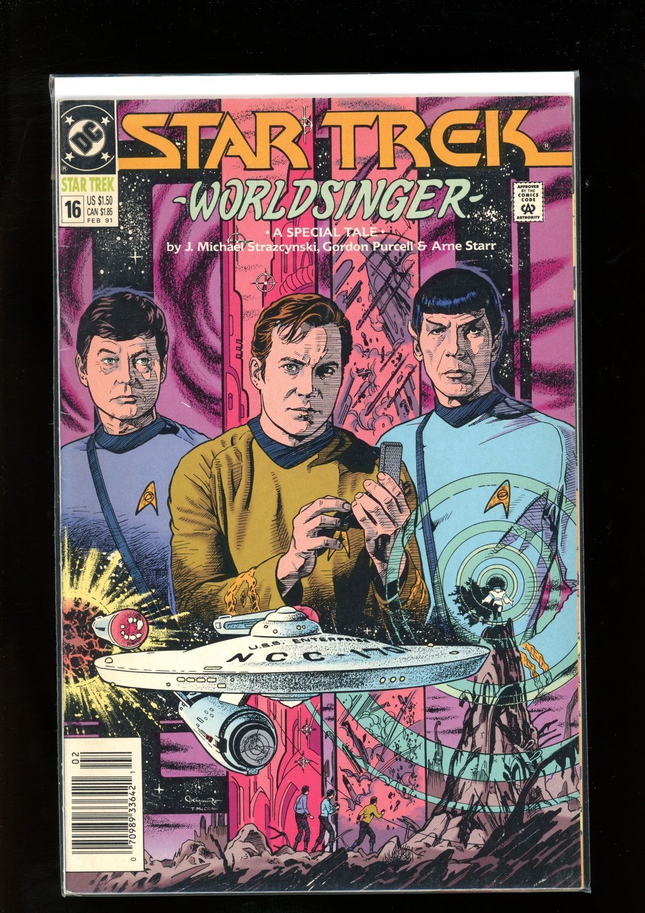 DC Star Trek Worldsinger #16