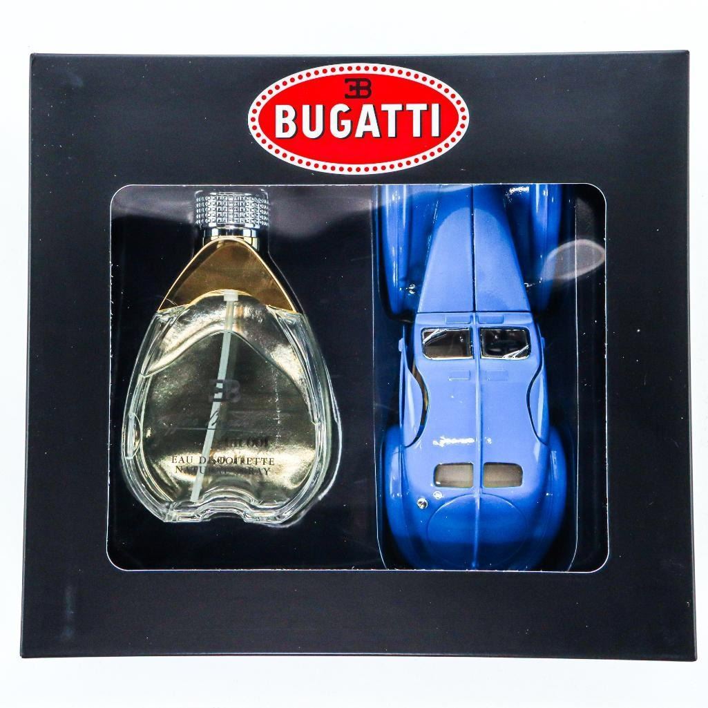 Vintage "BUGATTI" EAU DE TOILETTE Natural Spray For Men, + Mini Die ...