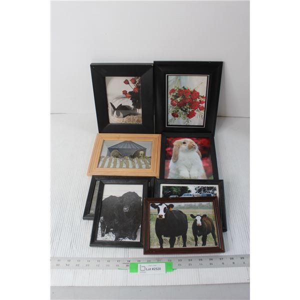 8 Framed Pictures Bodnarus Auctioneering