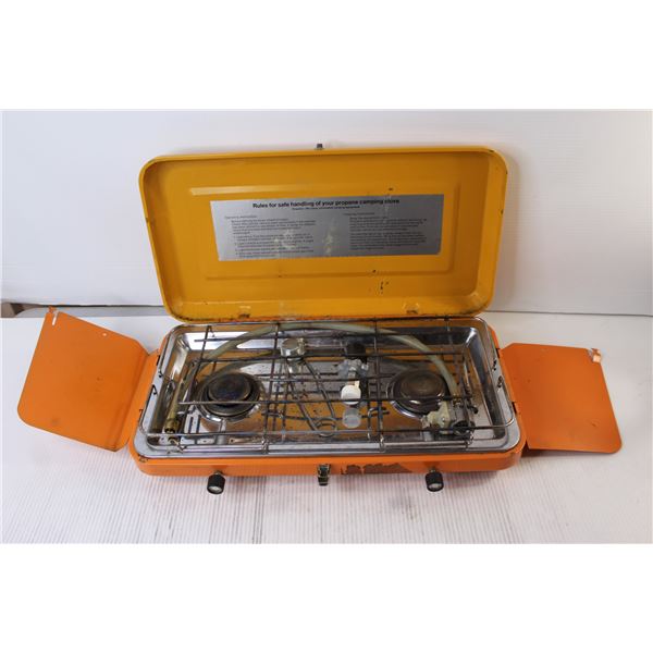 Propane Camp Stove Bodnarus Auctioneering
