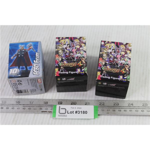 3 Trading Figures Nib Bodnarus Auctioneering
