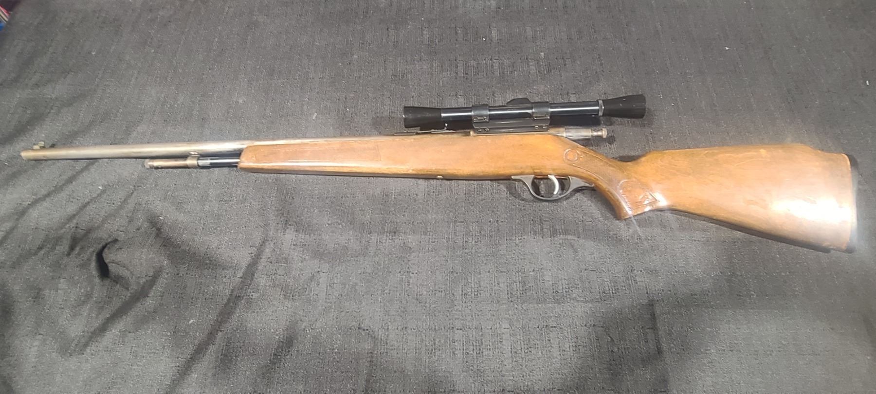 COOEY MODEL 600 .22 S,L,LR BY WINCHESTER TUBE FED BOLT ACTION