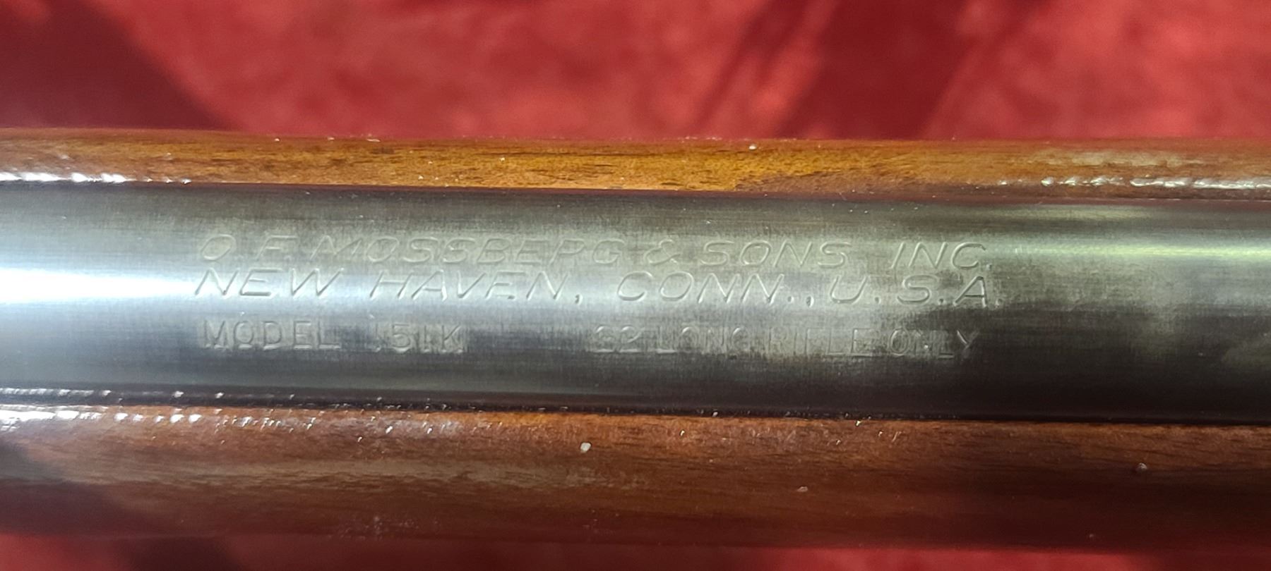 O.F MOSSBERG AND SONS 151K 22LR REAR TUBE FE MAGAZINE - SEMI AUTO - 24 ...