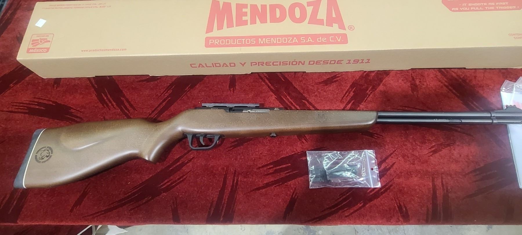 MENDOZA PUMA 6000 SEMI AUTO .22LR 17 ROUND CAPACITY - TUBE FED ...
