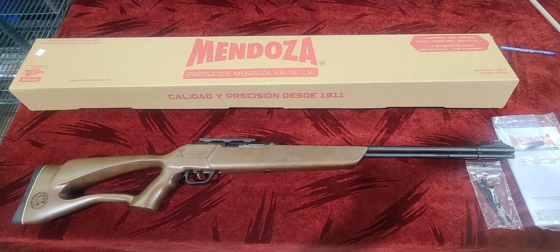 MENDOZA - PUMA EXTREME - SEMI AUTO .22LR - TUBE FED - HOLDS 17 ROUNDS ...