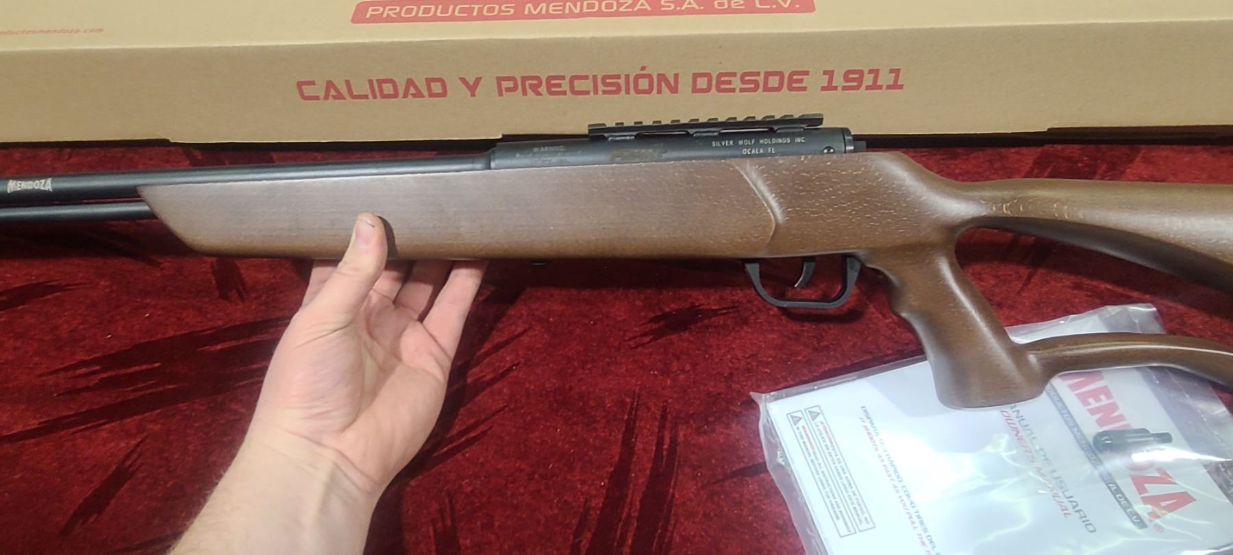 MENDOZA - PUMA EXTREME - SEMI AUTO .22LR - TUBE FED - HOLDS 17 ROUNDS ...