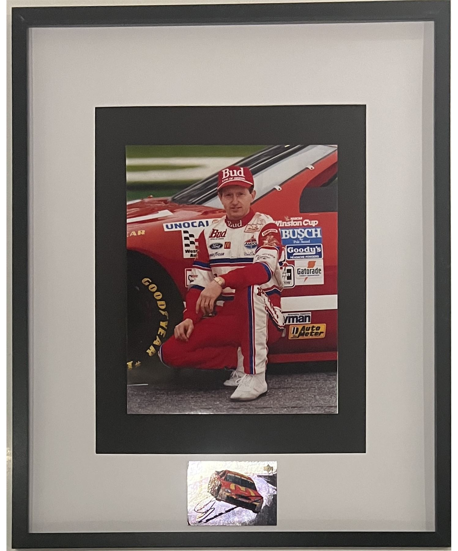 Bill Elliott signed trading card