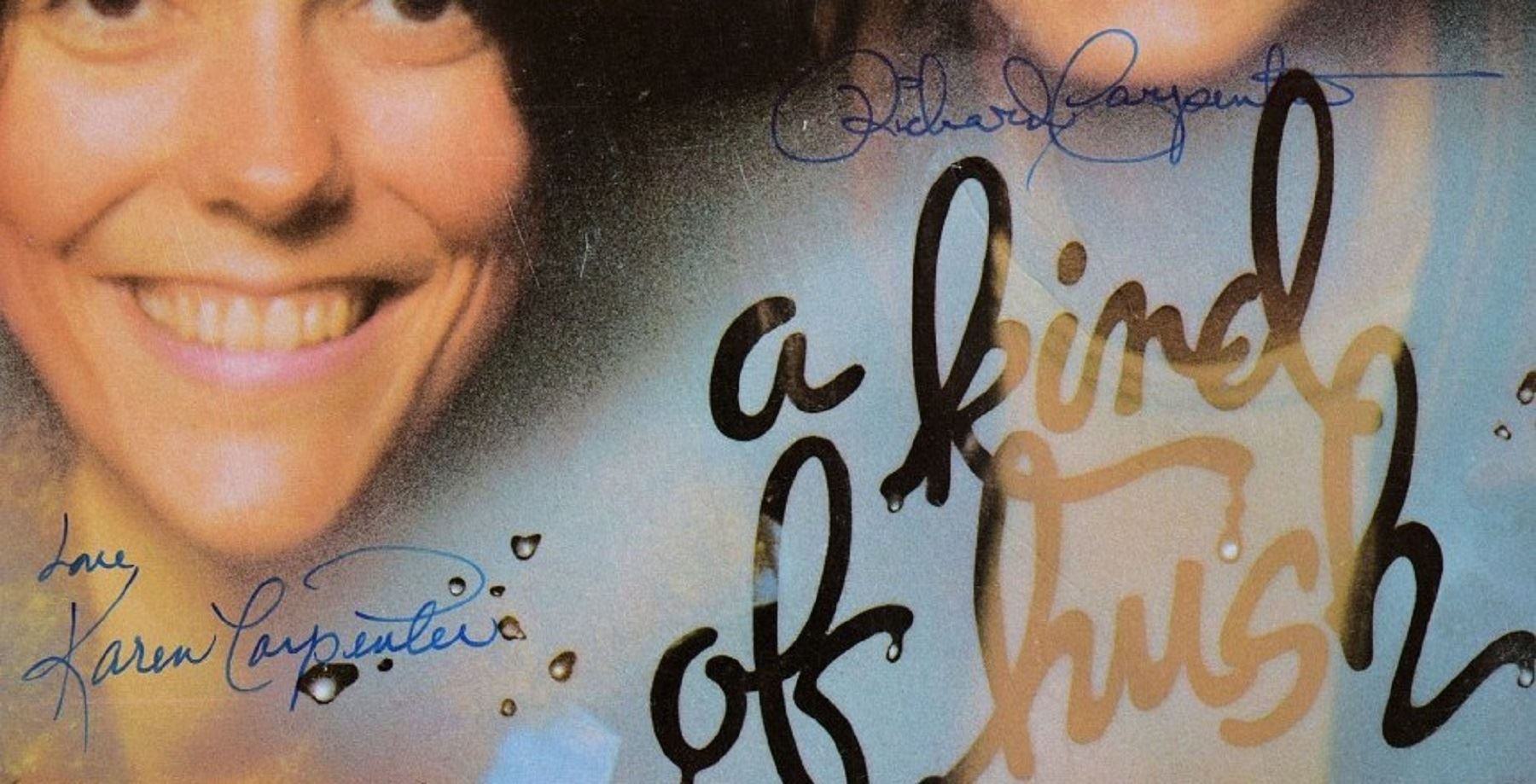 The Carpenters signed A Kind Of Hush album