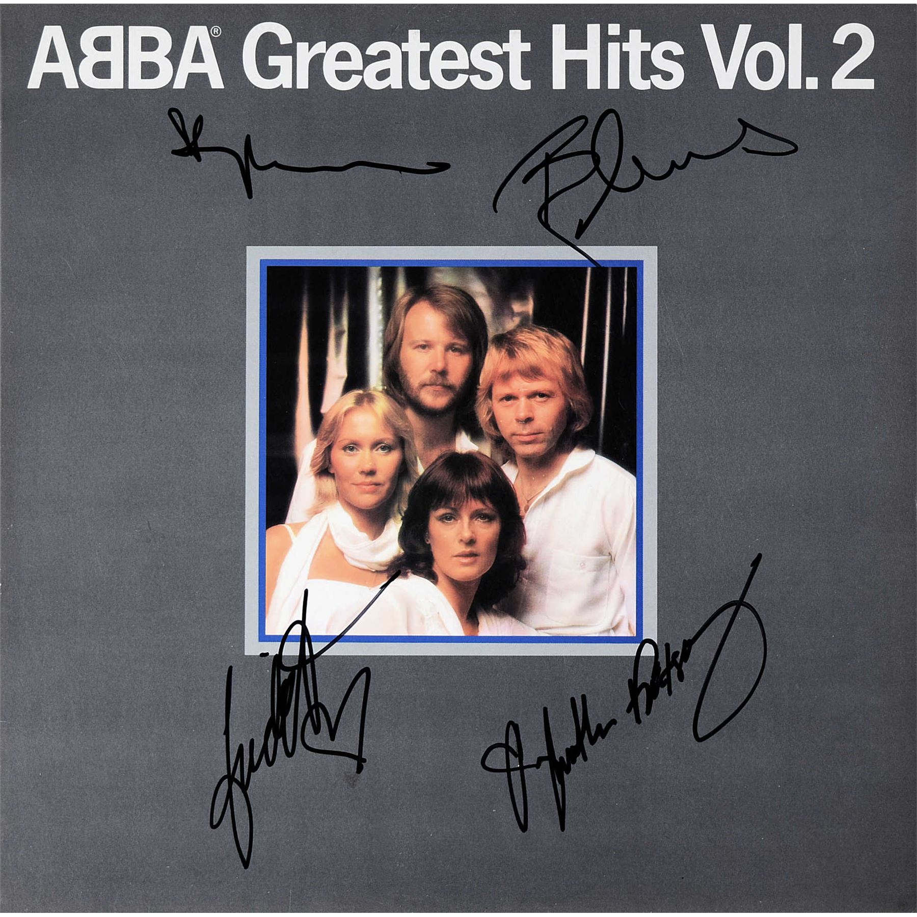 ABBA signed Greatest Hits Vol. 2