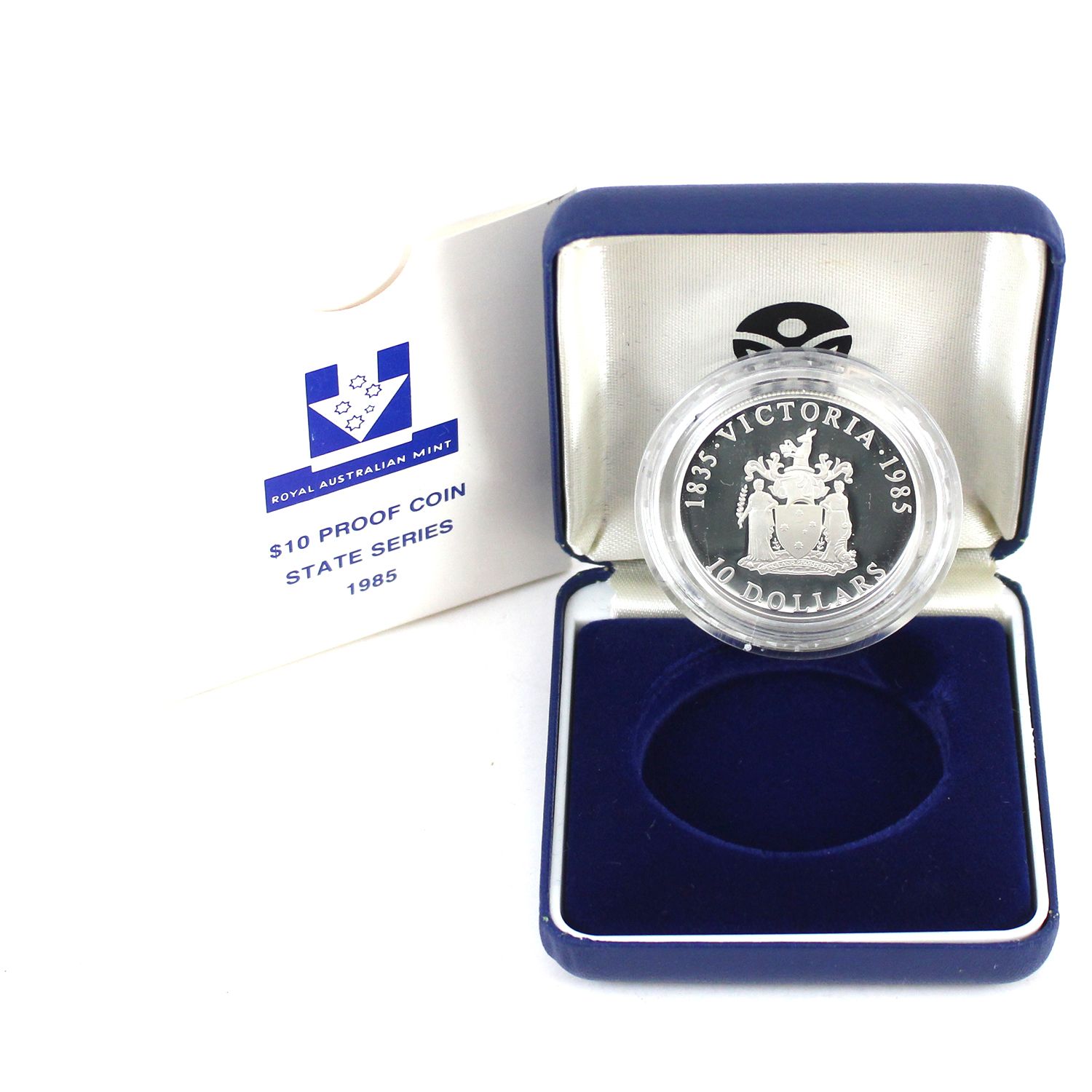 Australia 1985 $10 State Series Victoria 150 Years 1835-1985 Sterling ...