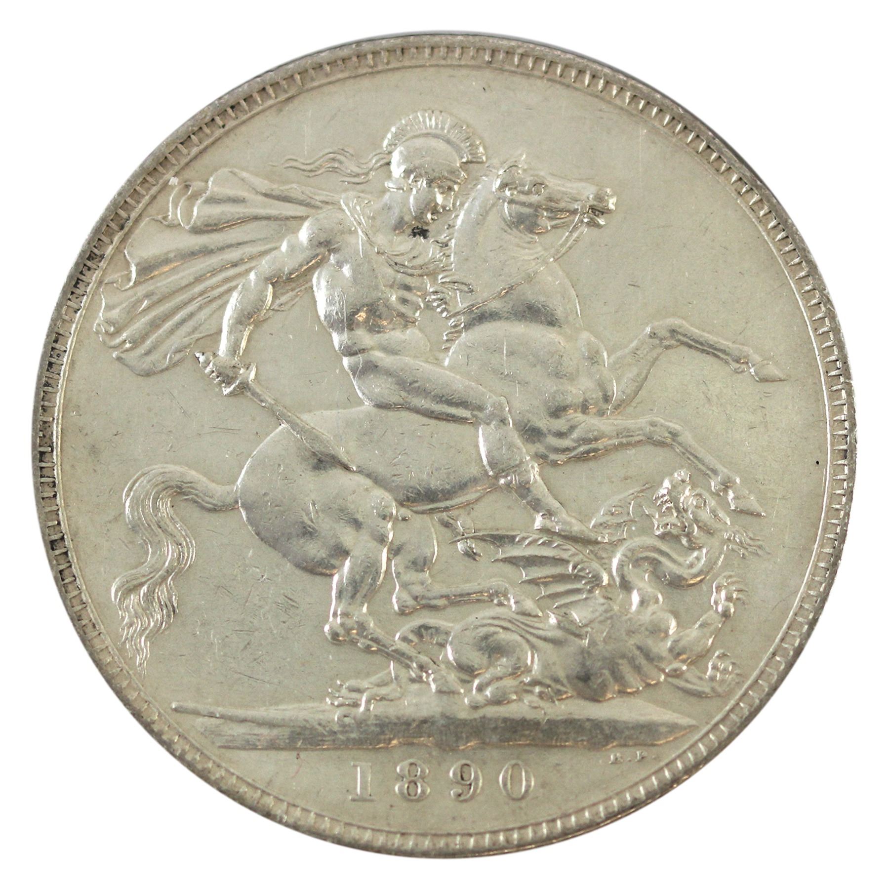 Great Britain 1890 Crown EF