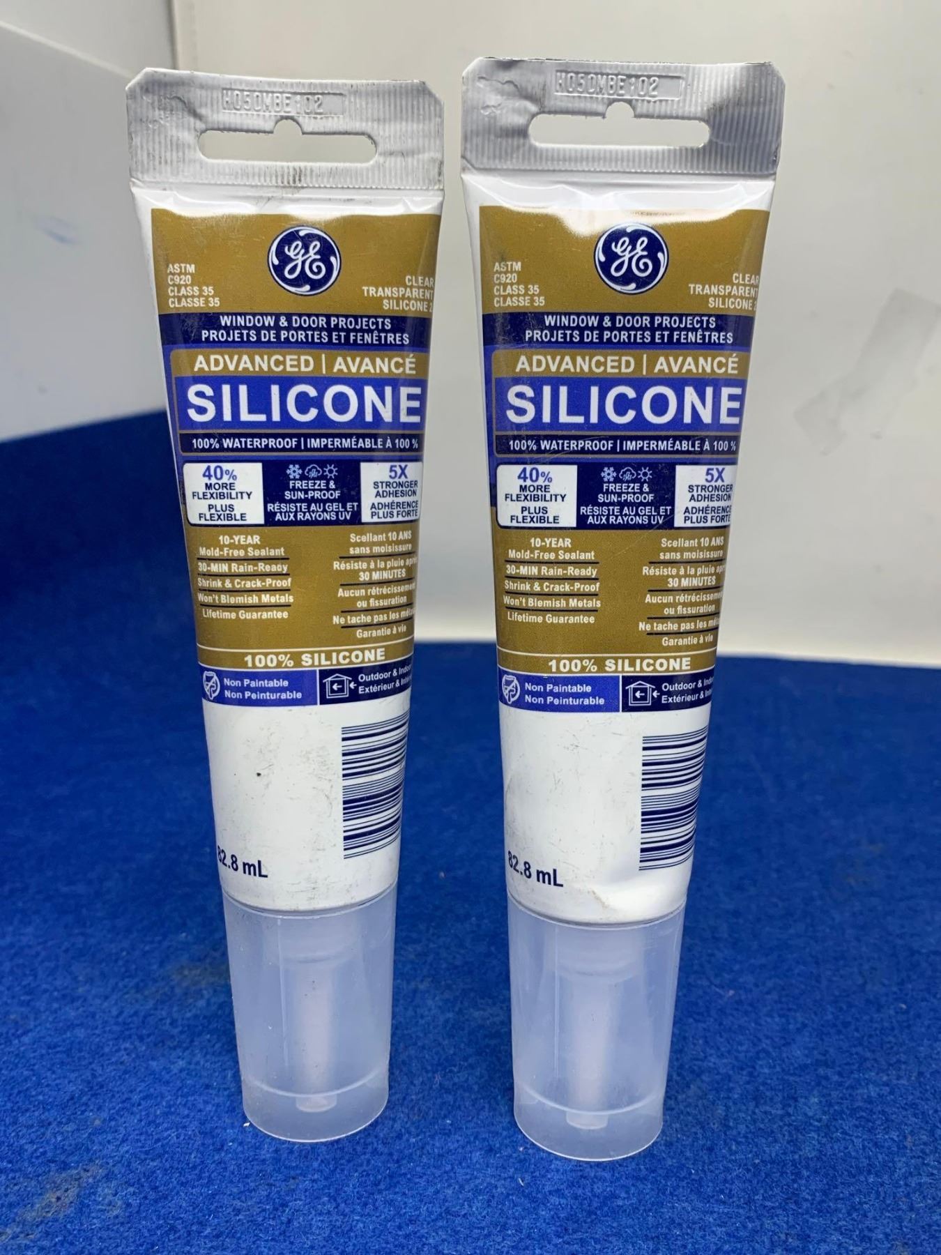 GE Clear Silicone (2 x 82.8ml)