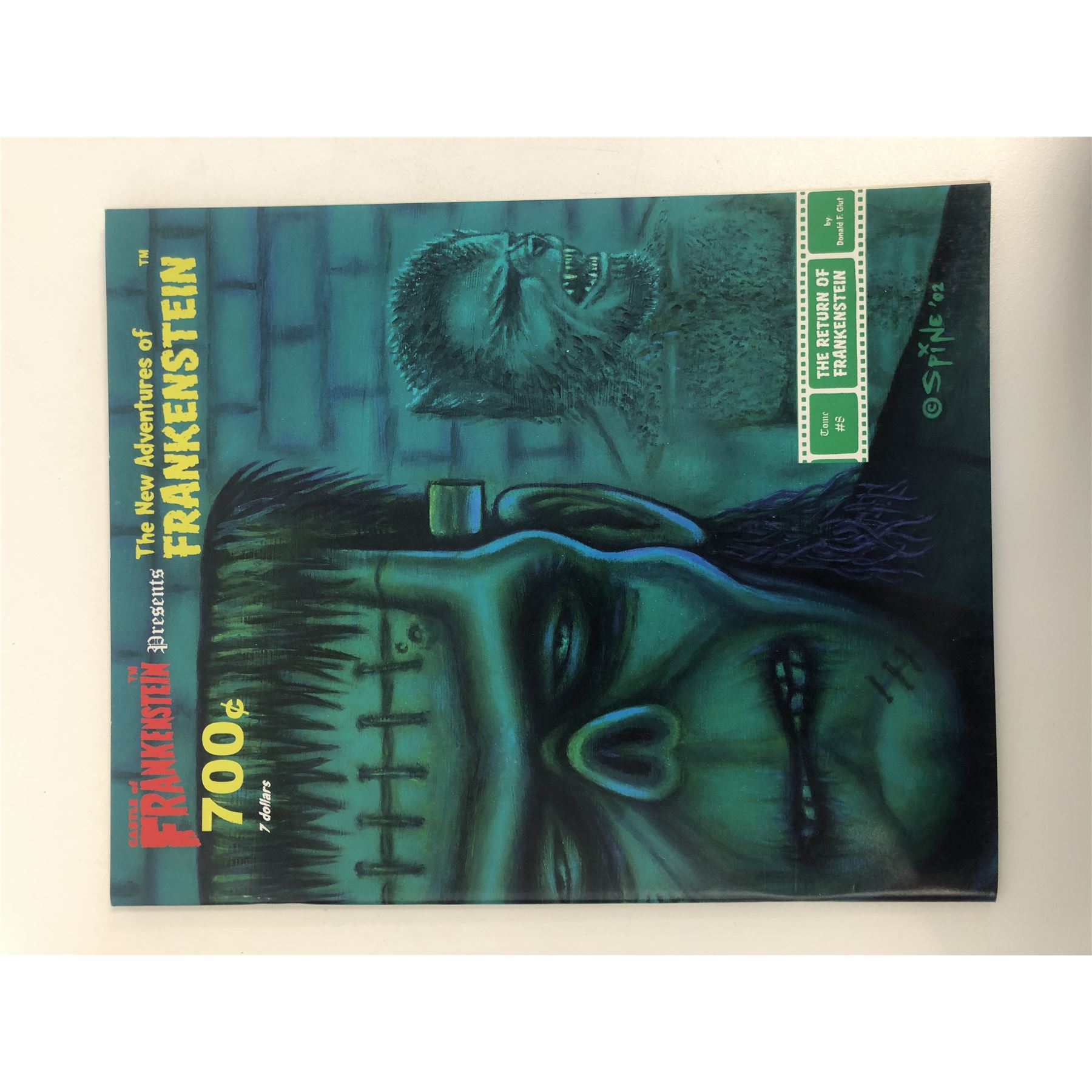 The New Adventures of Frankenstein Tome #8 The Return of Frankenstein