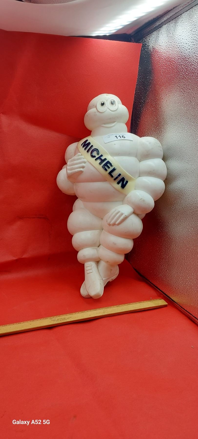 Michelin Man advertising statue 18"