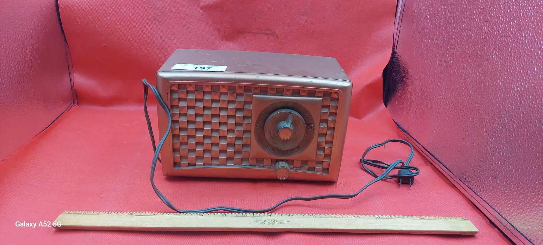 Vintage Philips radio