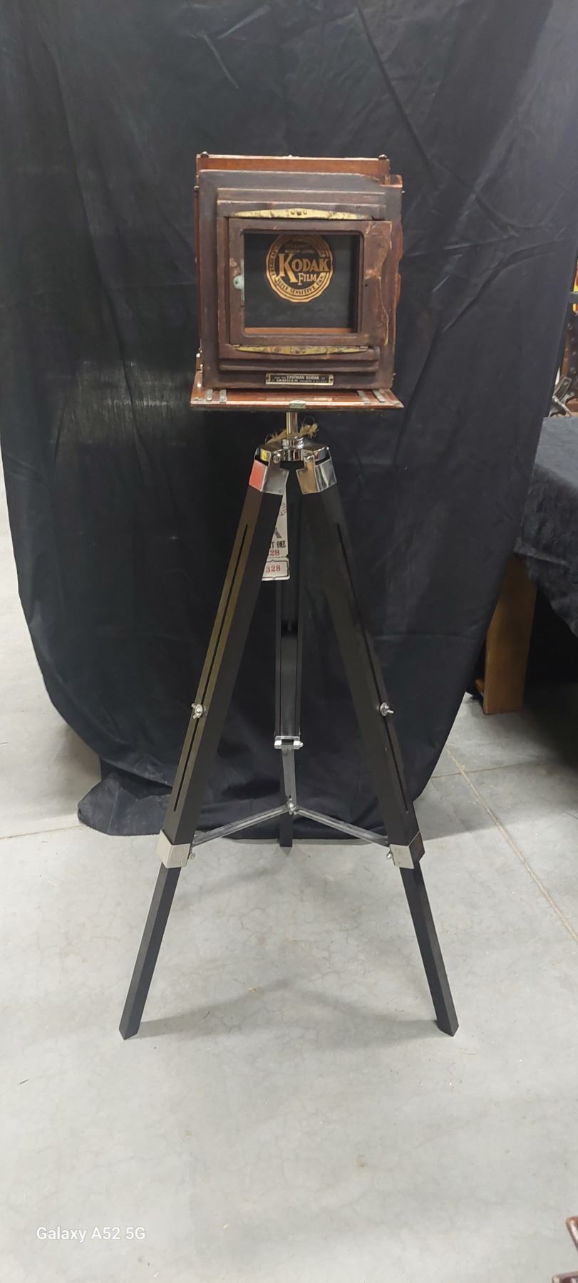 Antique bellows camera 24" plus tripod