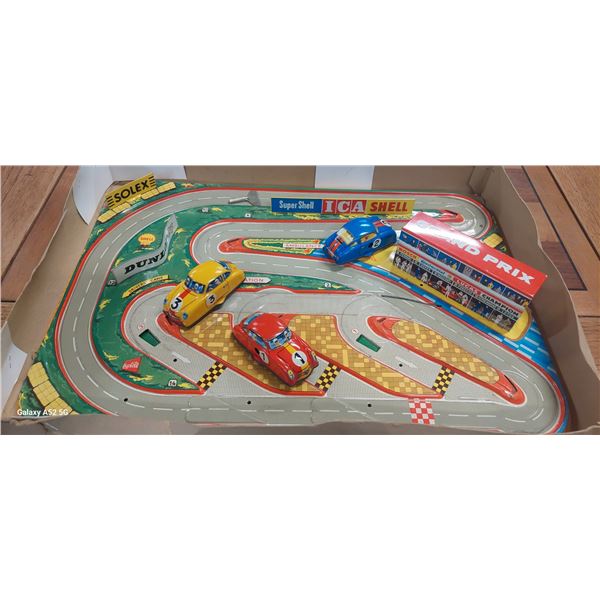Vintage Grand Prix Racing Game With Original Box