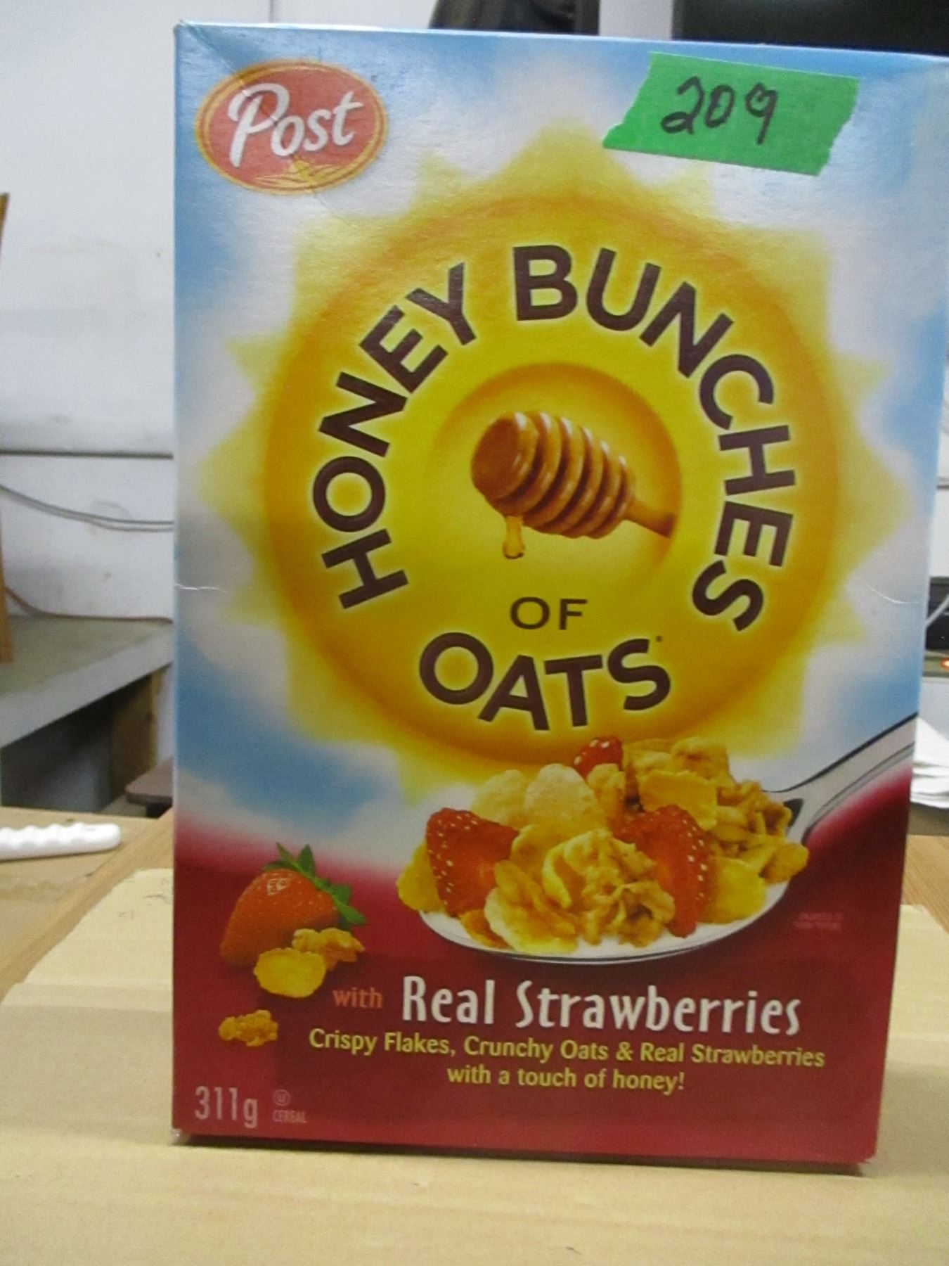 SHELF PULLS (AS IS): HONEY BUNCH OATS CEREAL (311G)