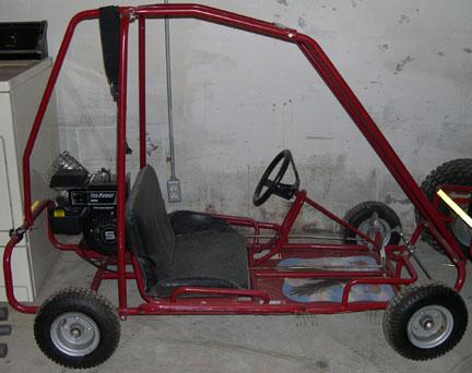 Red Talon 5HP child’s go-kart