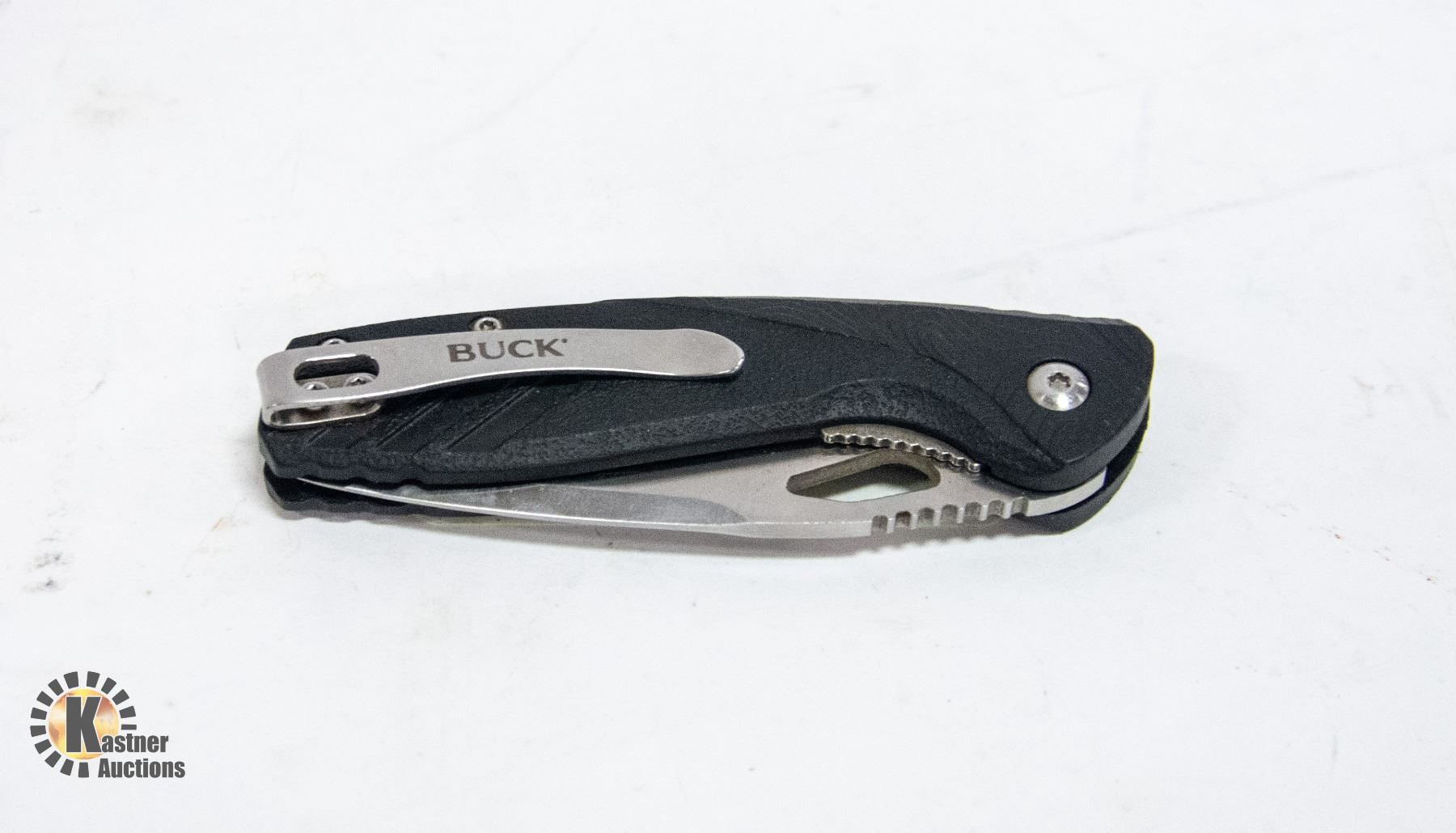 TACTICAL SURVIVAL BUCK USA FOLDING KNIFE