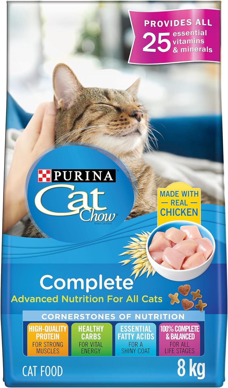 8KG PURINA CAT CHOW COMPLETE CAT FOOD