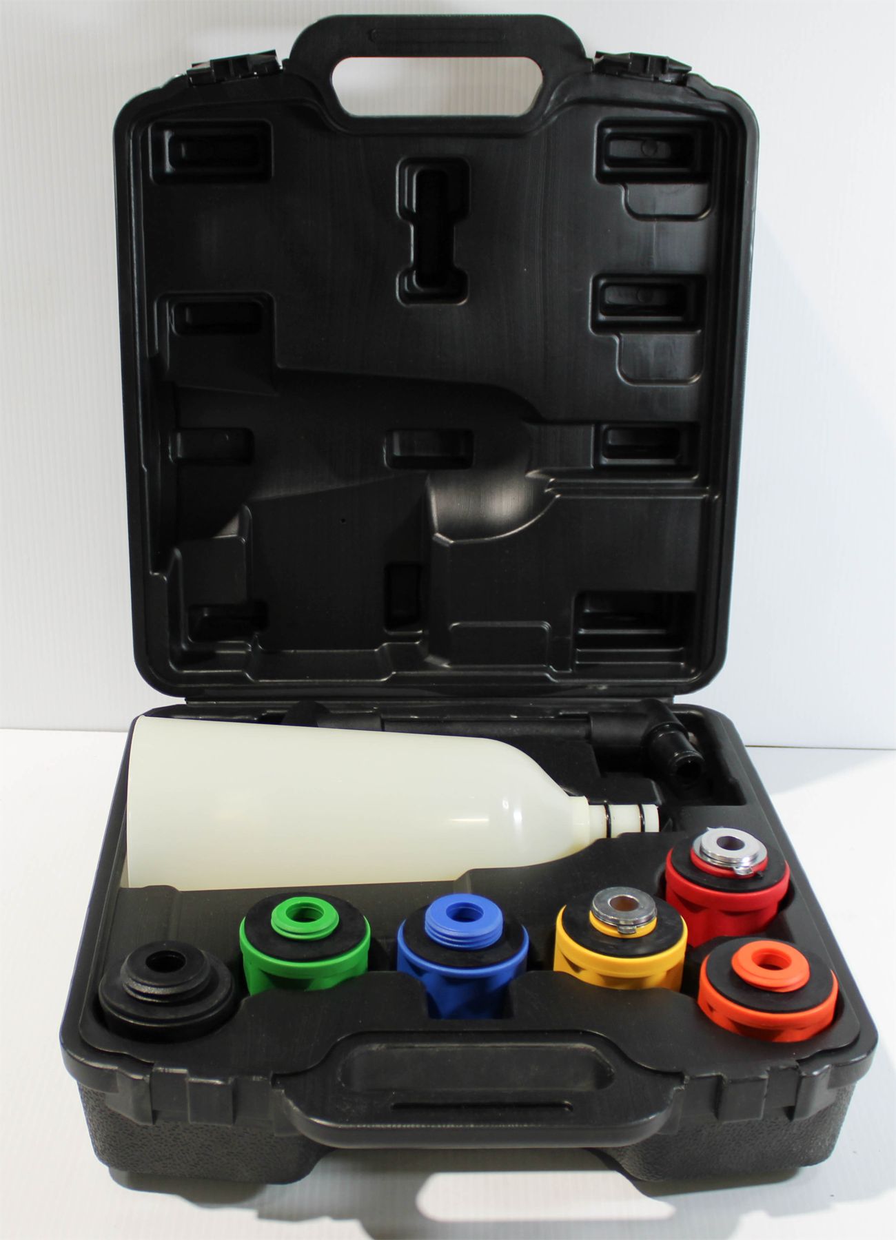 NEW ENGINE OIL FILLER SET.