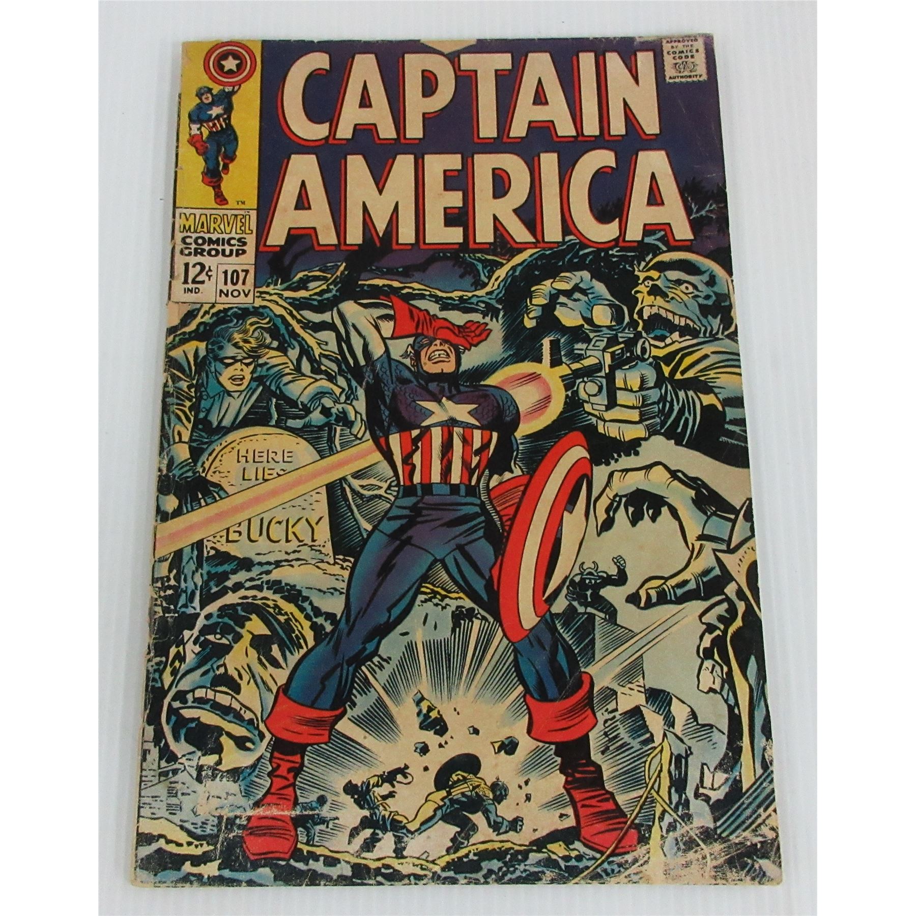 Marvel Comics Captain America 12 Cent Comic No. 107