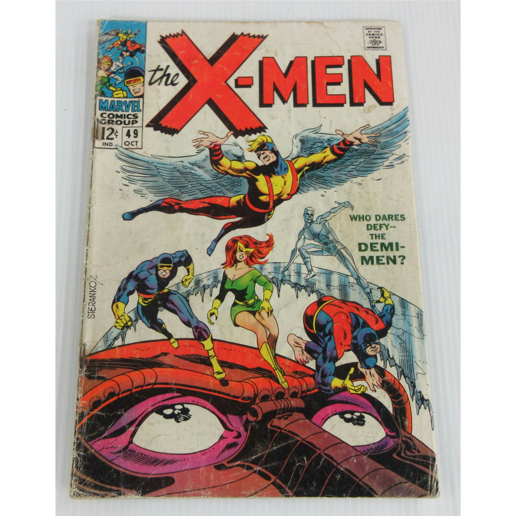 Marvel Comics The X-Men Who Dares Defy..The Demi-Men? 12 Cent Comic No. 49