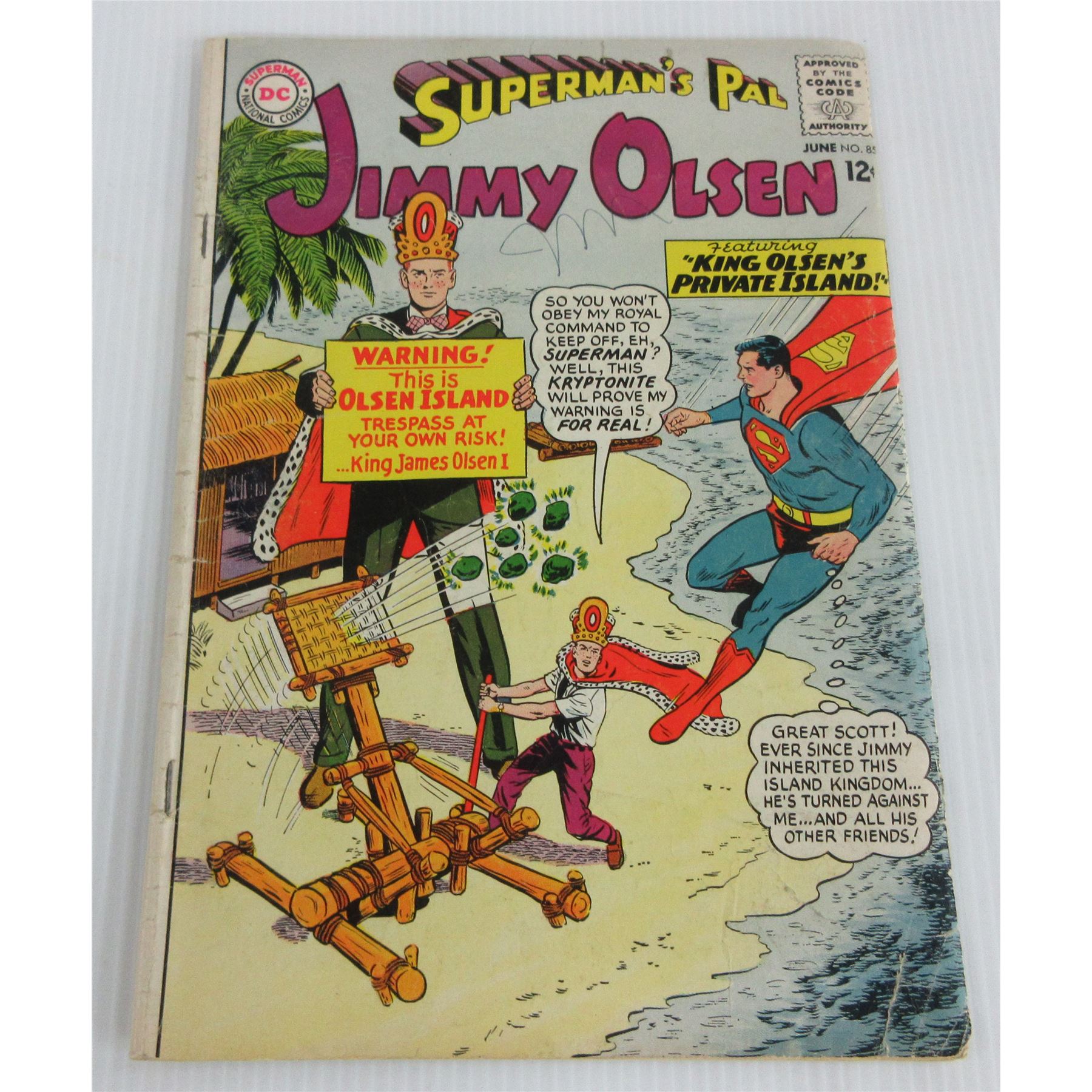 DC Comics Superman's Pal Jimmy Olsen 12 Cent Comic No. 85
