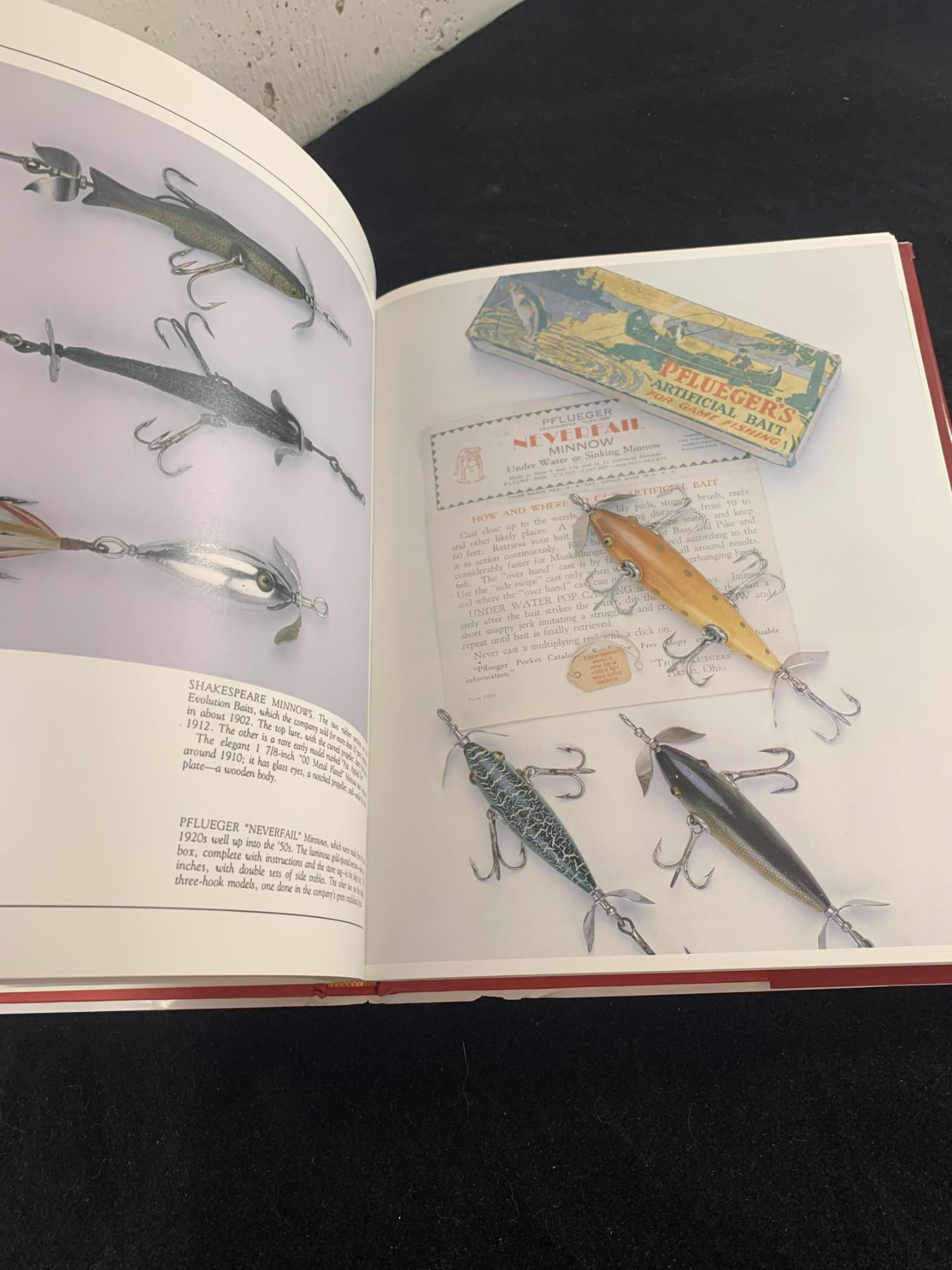 ANTIQUE FISHING TACKLE COLLECTORS GUIDE HARDCOVER BOOK 224 PAGES ...