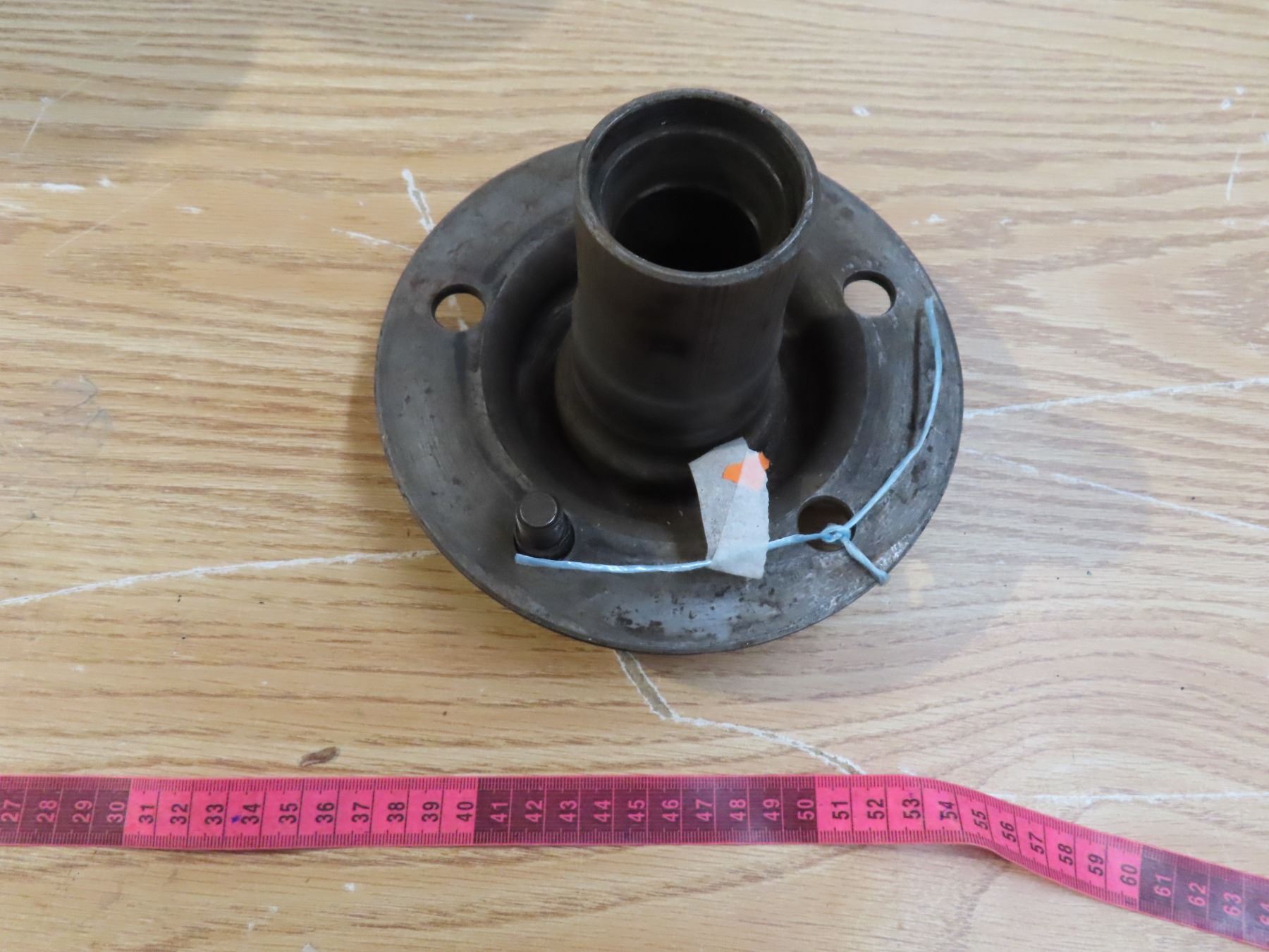 1963 chevy munice 4 speed front bearing container aluminum blem ...