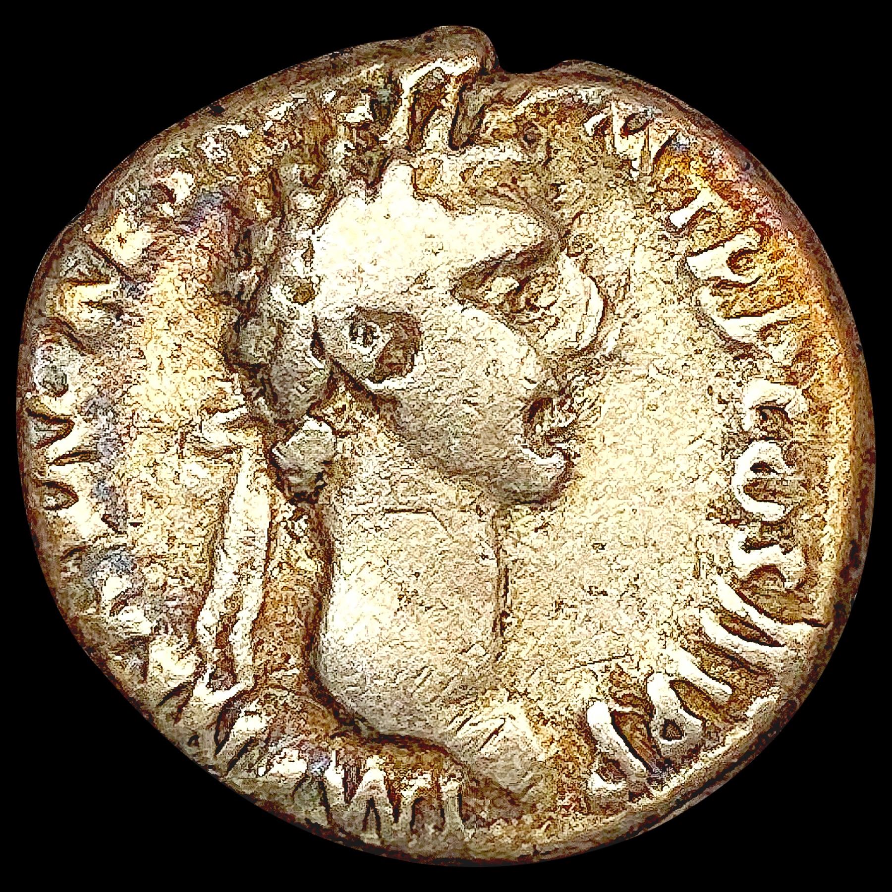 96-98 AD Nerva Silver AR Denarius NICELY CIRCULATE