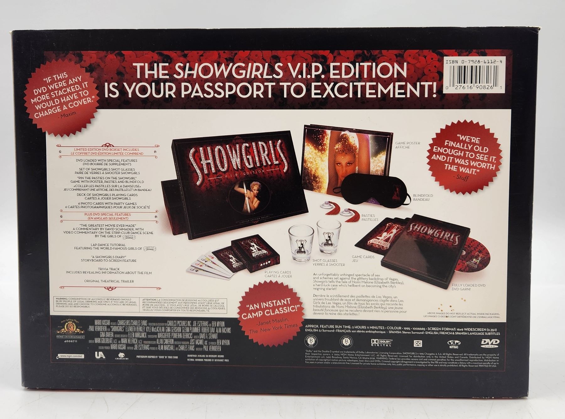 Showgirls Vip Collectors Edition Box Set