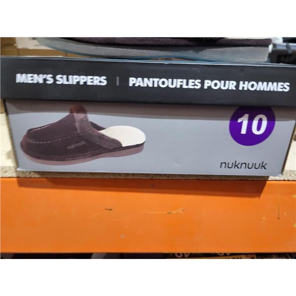 Nuknuuk Mens Size 10 Sheepskin Lined Slippers