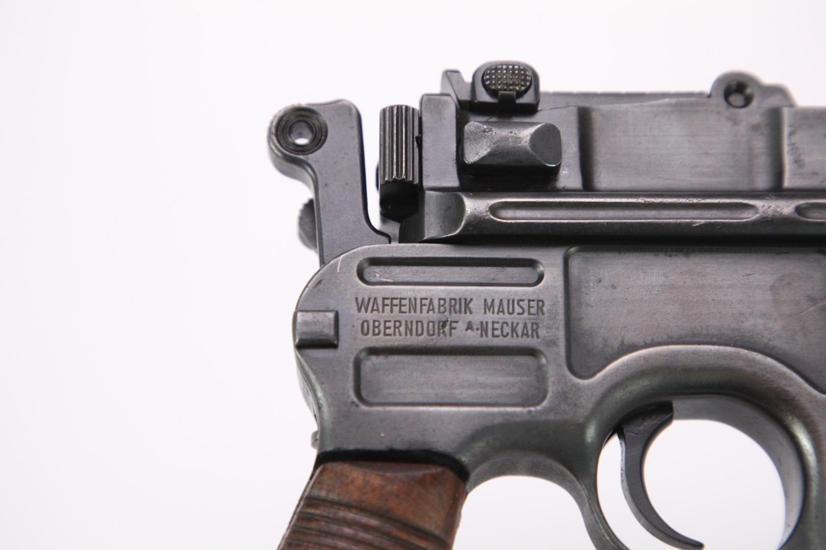 Mauser Post-War Bolo C96 1896 Broomhandle 7.63x25mm with Shoulder Stock