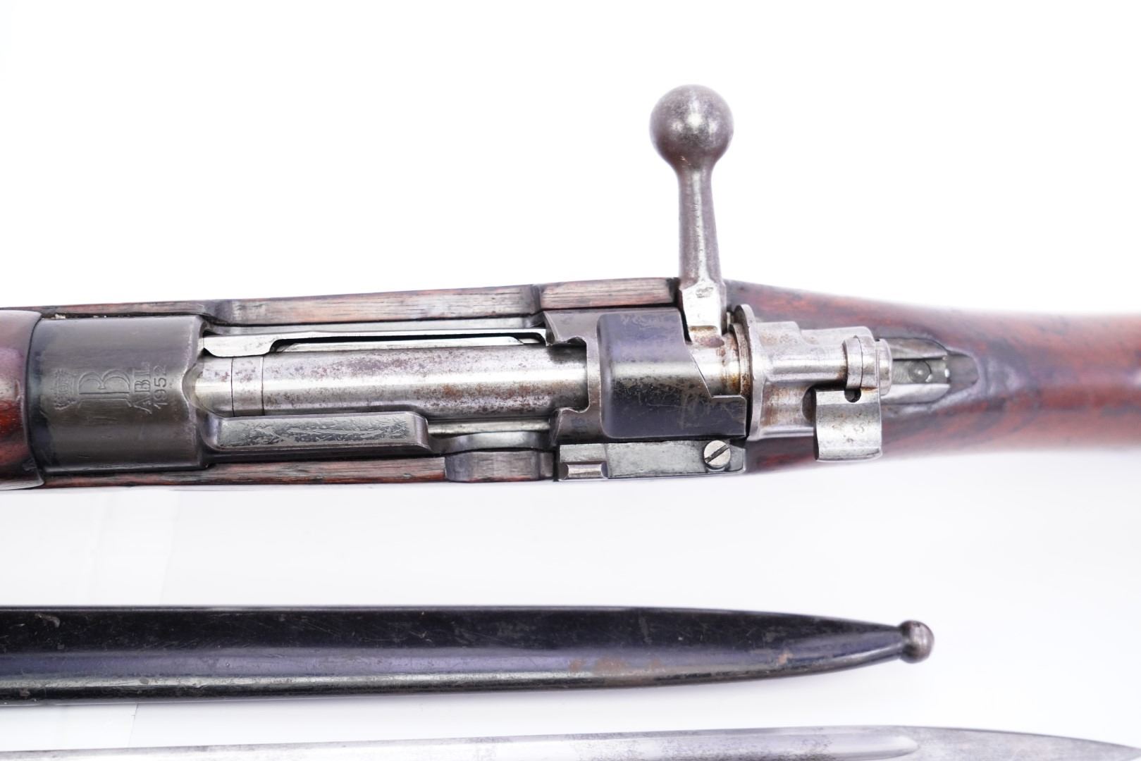 Belgian 1924 Navy Fabrique Nationale FN Mauser .30-06 Bolt Action Rifle ...