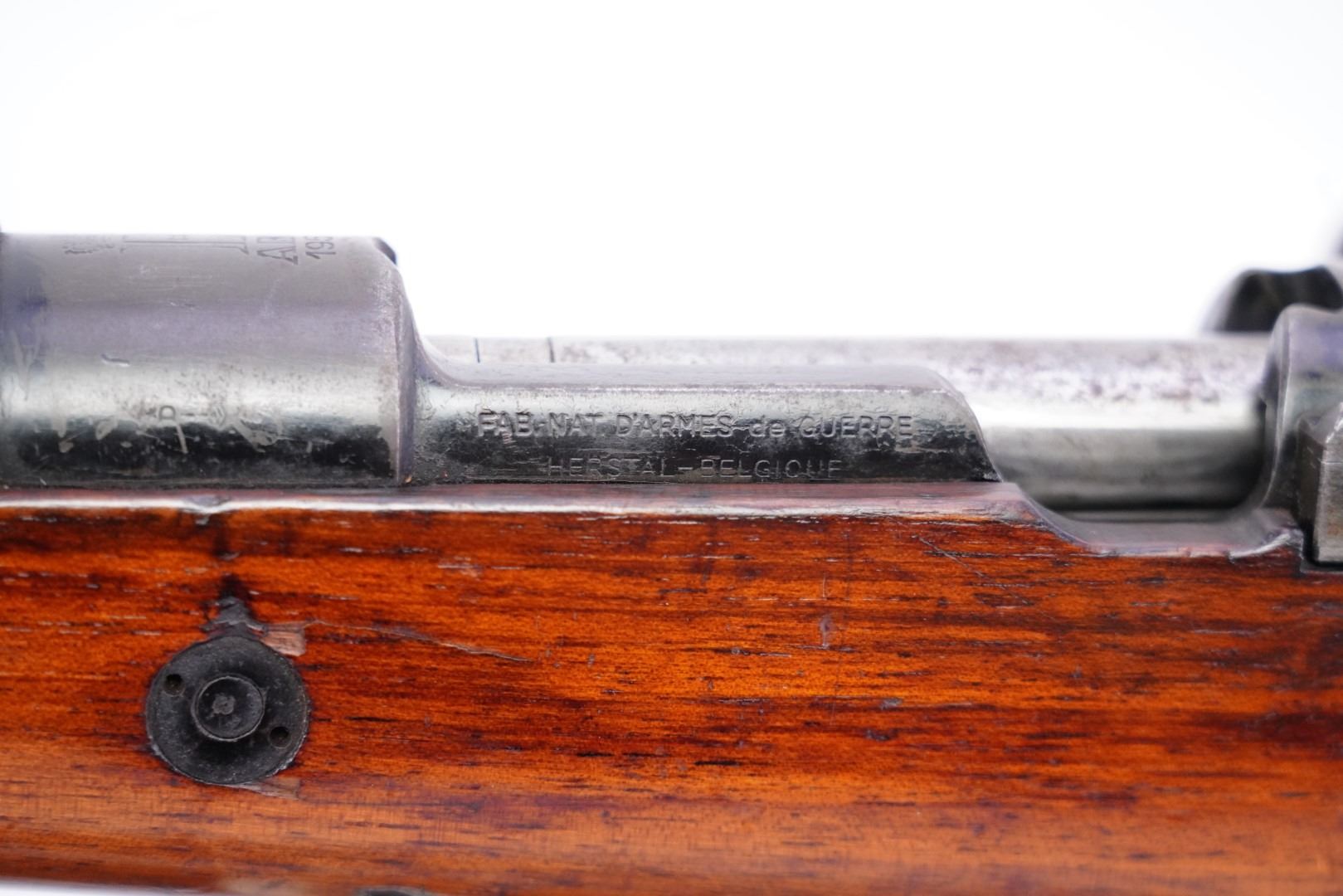 Belgian 1924 Navy Fabrique Nationale FN Mauser .30-06 Bolt Action Rifle ...
