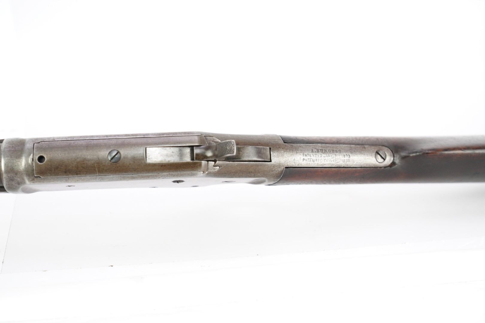 Whitney Co. Morse-Burgess 1878 .45-70 Lever Action Rifle Antique