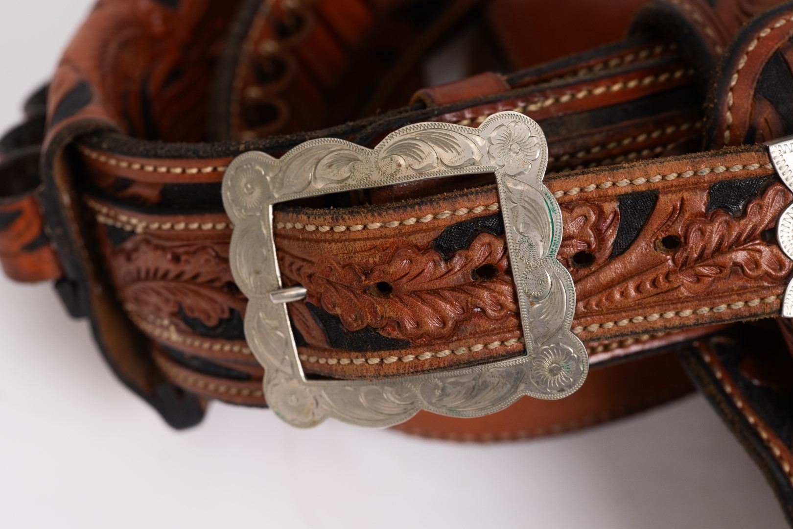 Alfonsoâ€™s Holster & Gunshop Hollywood SA Double Holster & Gun Belt Rig