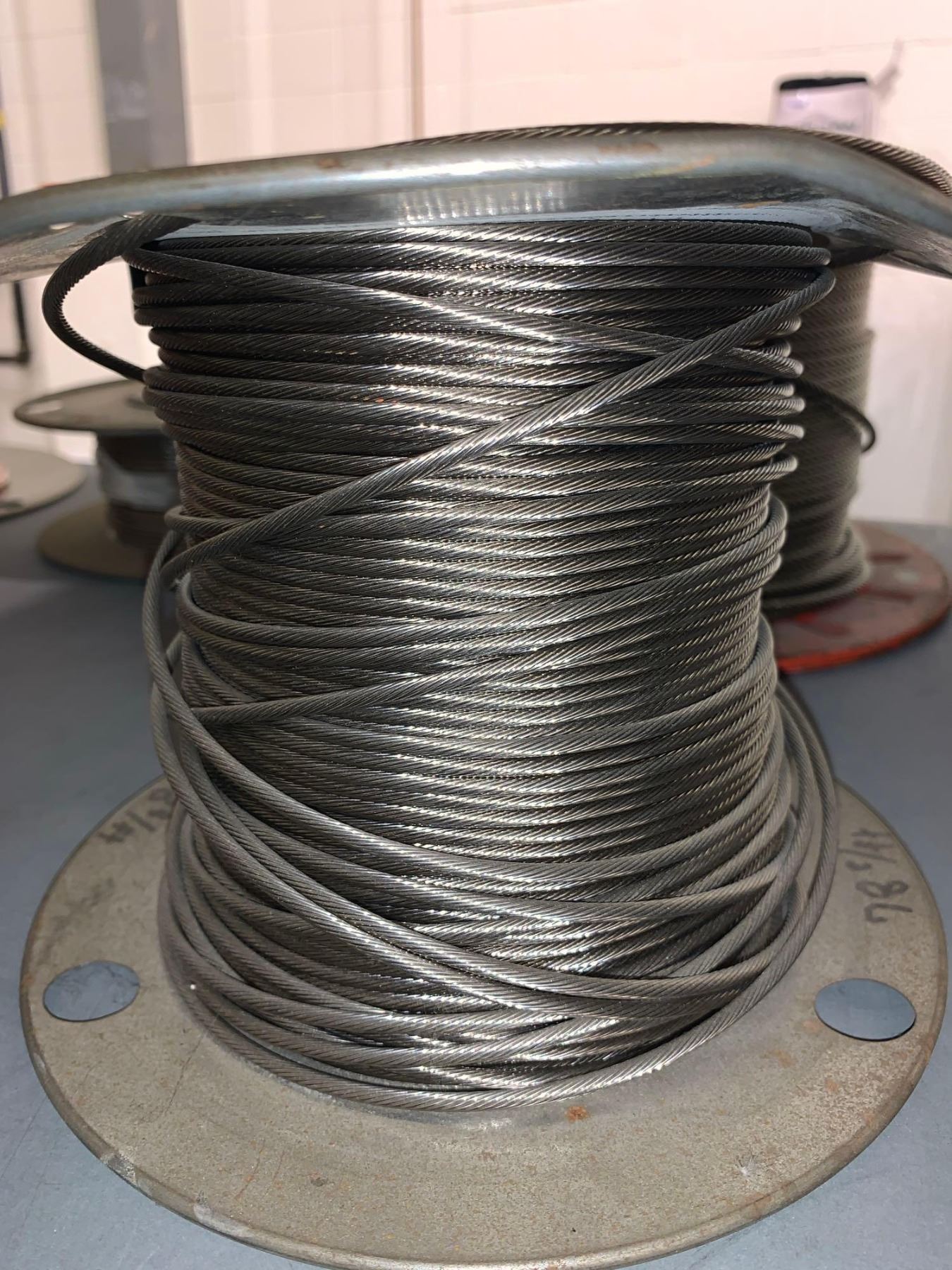 Rigging Wire 1/8" 1X19 Stainless (PARTIAL SPOOL)