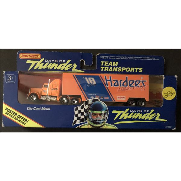 Matchbox Days of Thunder Team Transporter