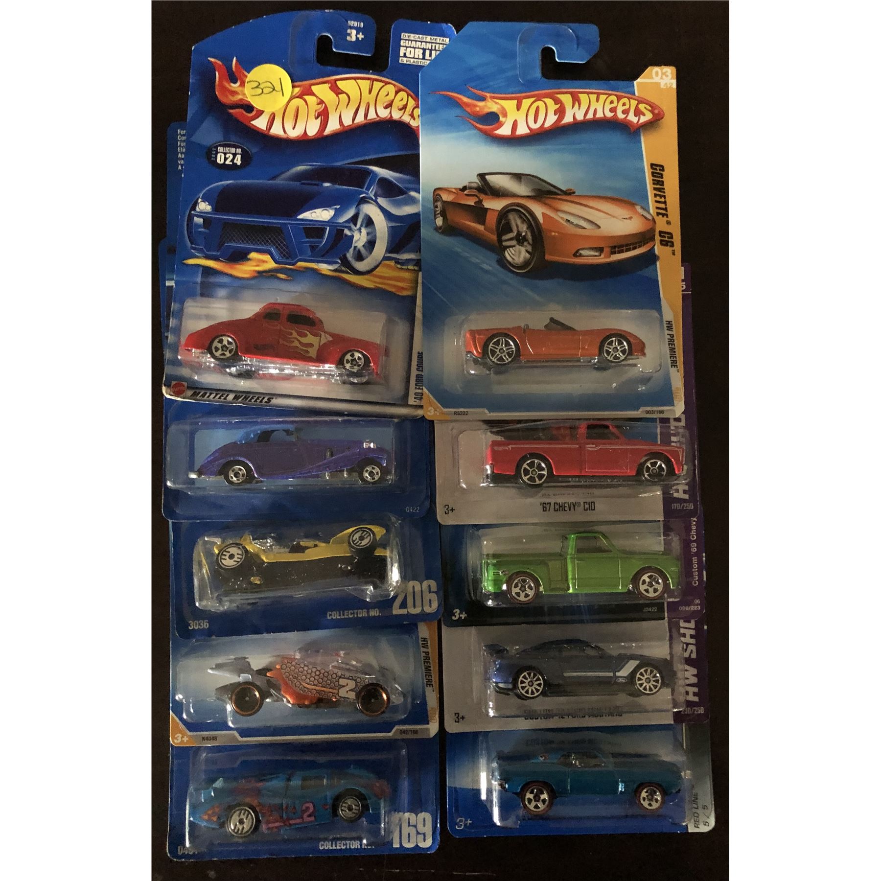 10 Hot Wheels