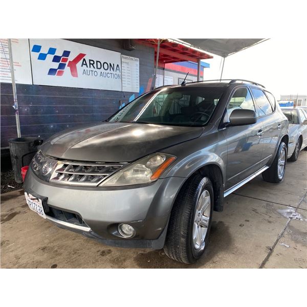 2007 NISSAN MURANO