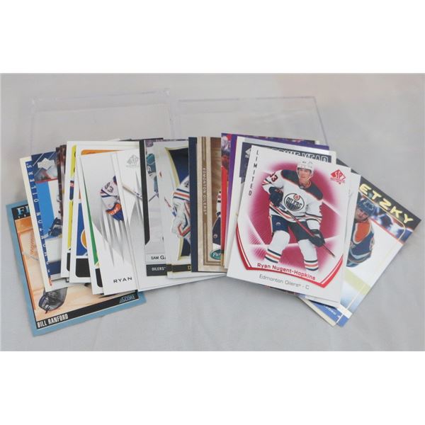 25 Various Edmonton Oilers Hockey Cards