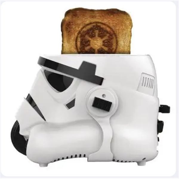 Star Wars Stormtrooper Head Toaster (New Sealed Box)