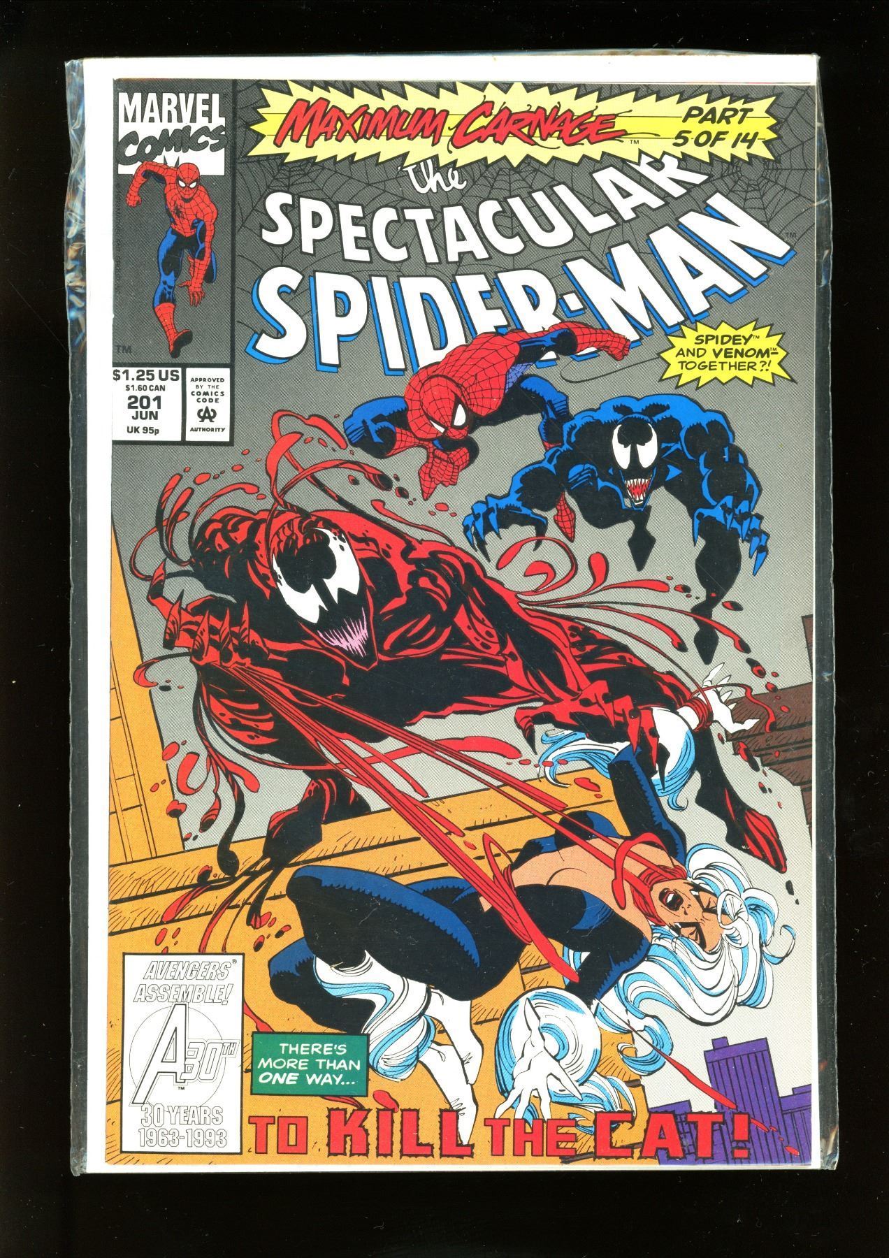 Marvel Spectacular Spider-Man #201 Maximum Carnage Part 5 Of 14