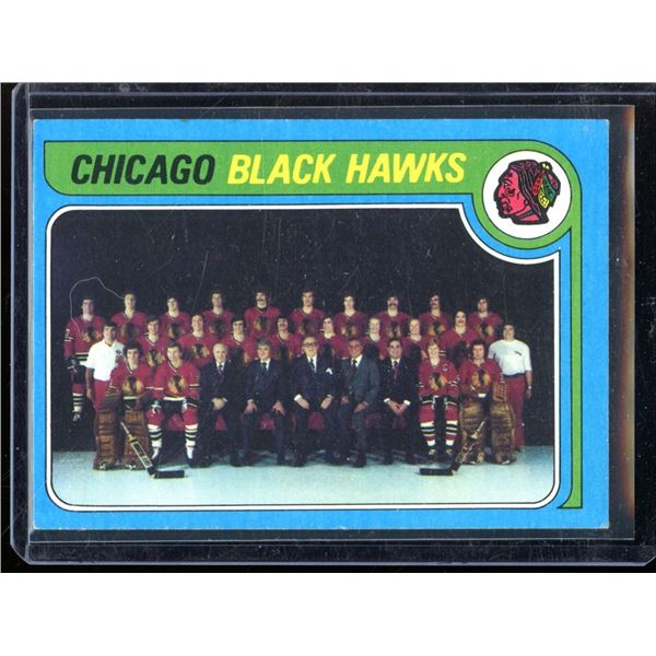 1979-80 Topps #247 Chicago Black Hawks Team Checklist
