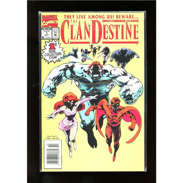 The Clan Destine #1 (1994) Marvel Comics - Comic Book - Foil Cover