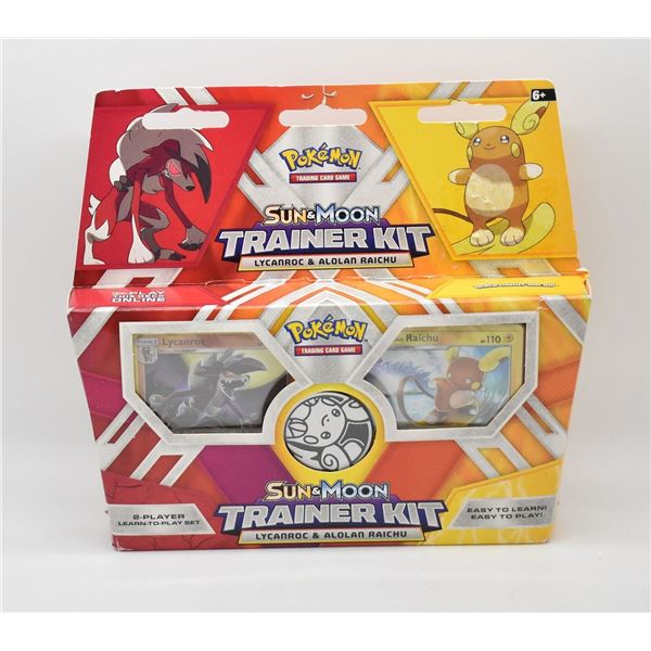 Pokemon Trading Card Game: Sun & Moon Trainer Kit - Lycanroc & Alolan ...