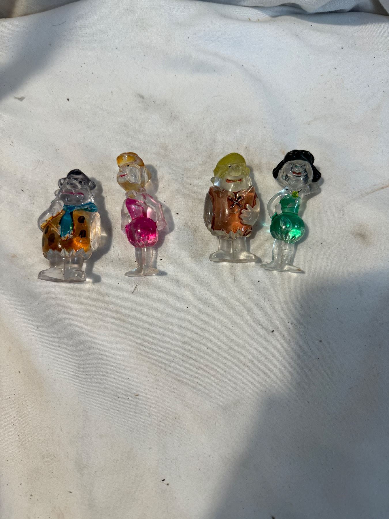 RARE Vintage 1976 Imperial Hanna Barbera Flintstones Acrylic Lucite ...